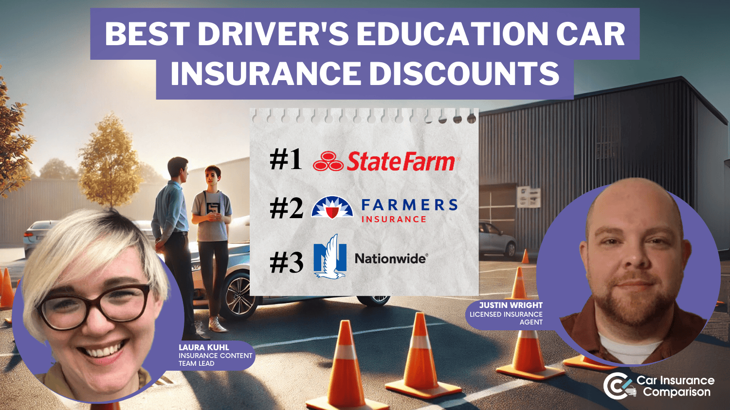 Best Driver’s Education Car Insurance Discounts in 2024 [Save up to 15% ...