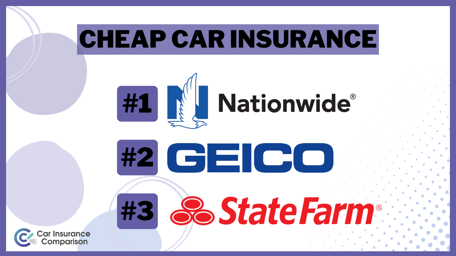 Cheap Car Insurance in 2024 (Save With These 10 Companies ...