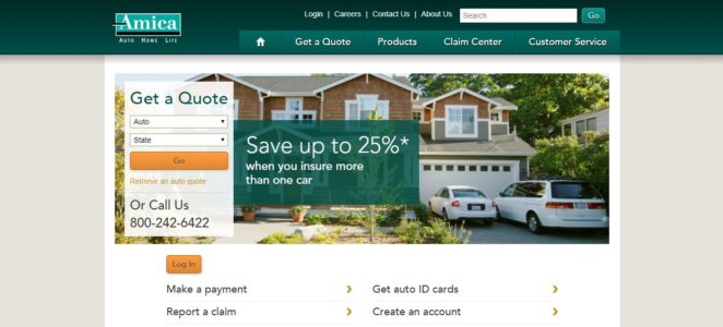 How do you get an amica mutual car insurance quote online ...