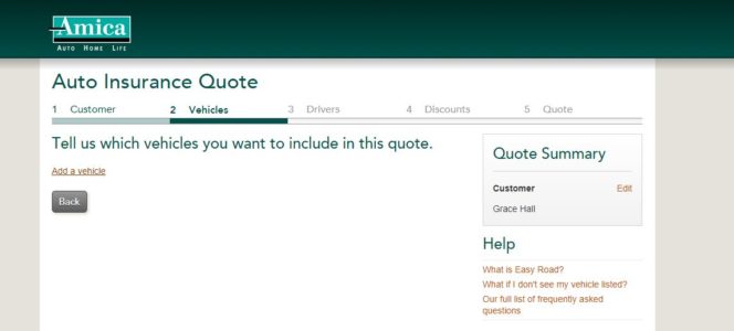 How do you get an amica mutual car insurance quote online ...