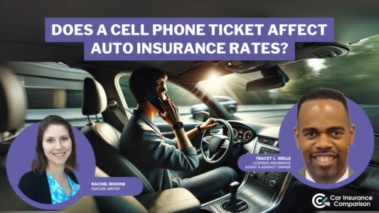 Does a cell phone ticket affect car insurance rates ...