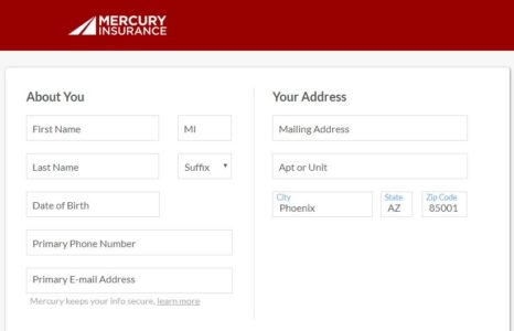 How do you get a mercury car insurance quote online ...