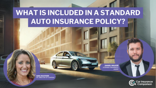 What is included in a standard car insurance policy ...